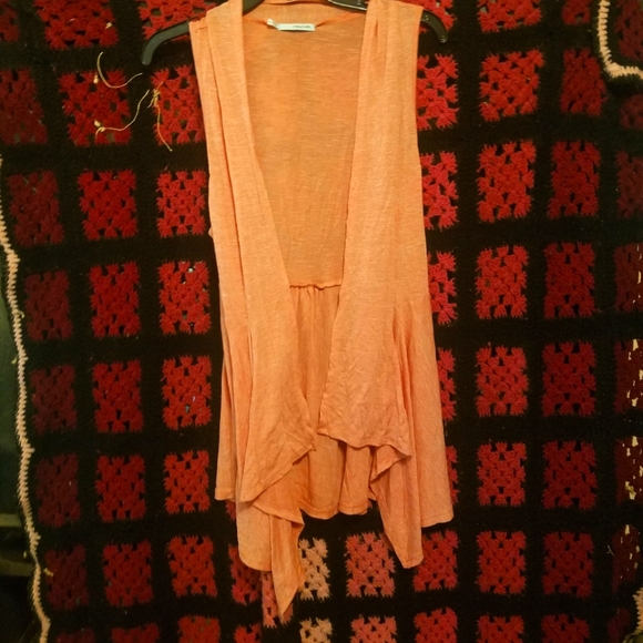 Maurices | Tops | Maurices Pink Flowy Vest Size L | Poshmark